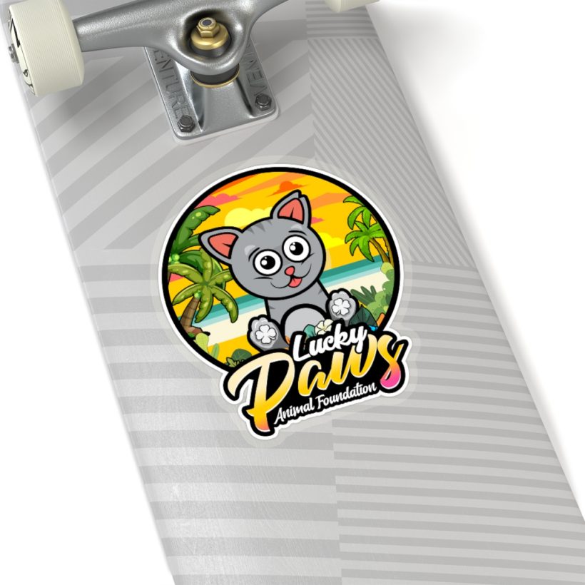 Lucky Paws Logo Stickers - Lucky Paws Animal Foundation